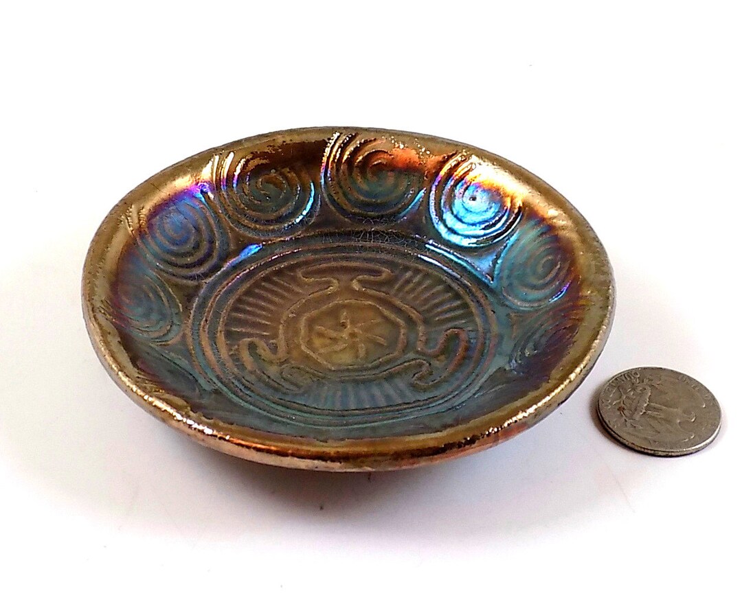 Greek Goddess Hecate Hekate's Wheel Spirals Offering Bowl Handmade ...