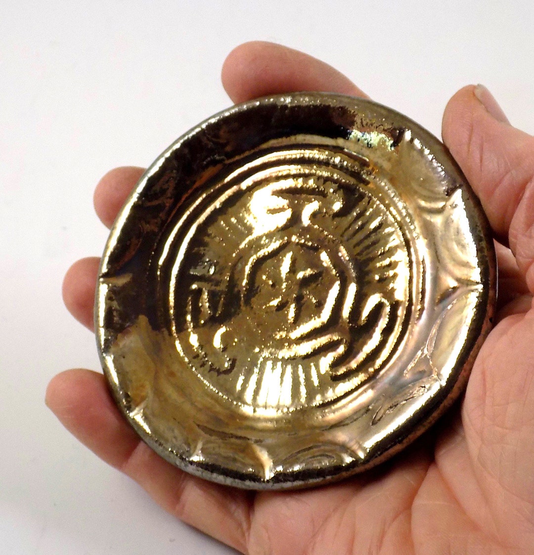 Greek Goddess Hecate Hekate's Wheel Offering Bowl Handmade Pottery - Etsy