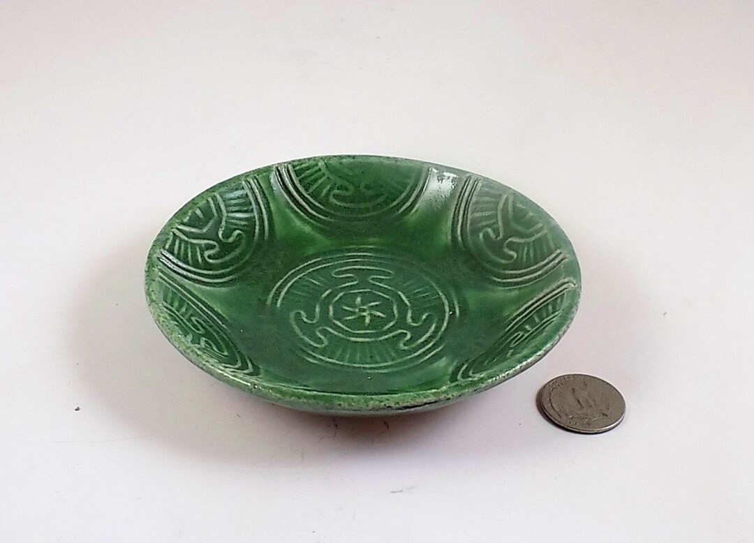 Greek Goddess ,hecate, Hekate's Wheel, Offering Bowl ,raku Handmade ...