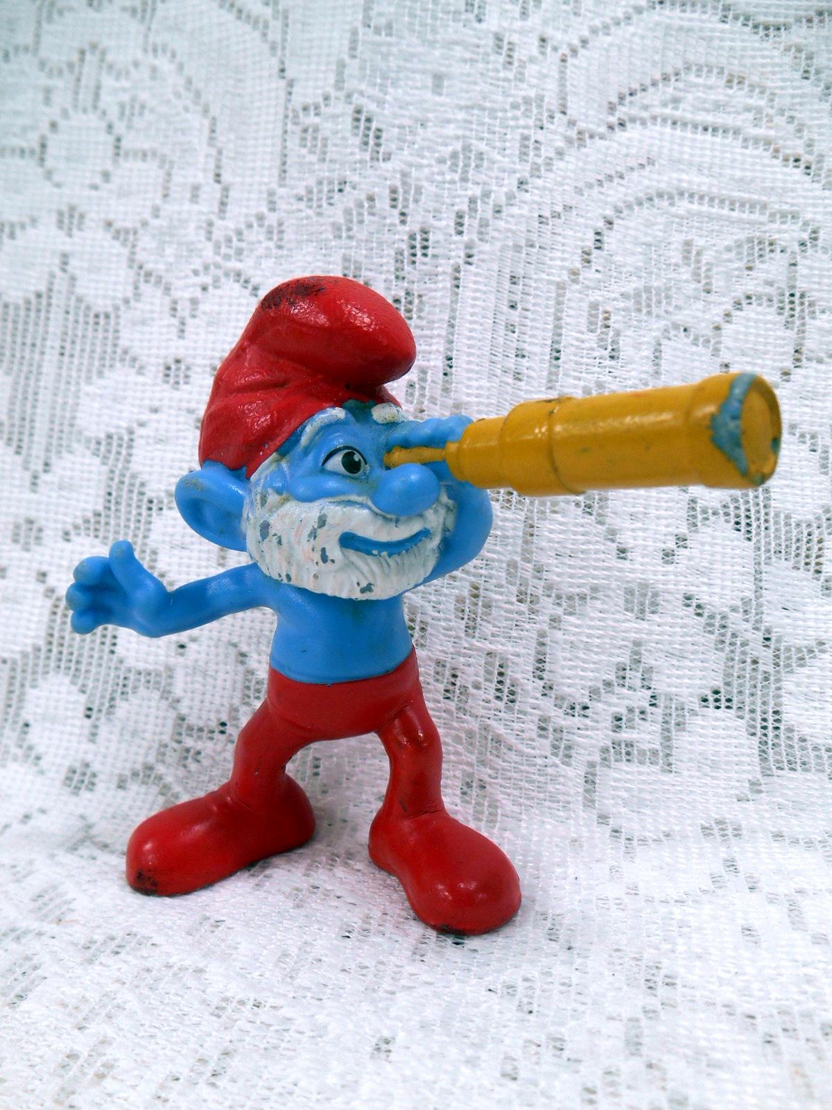 Collection of NINE Vintage Smurf Figures, 3" Mcdonalds Happy Meal Toys ...