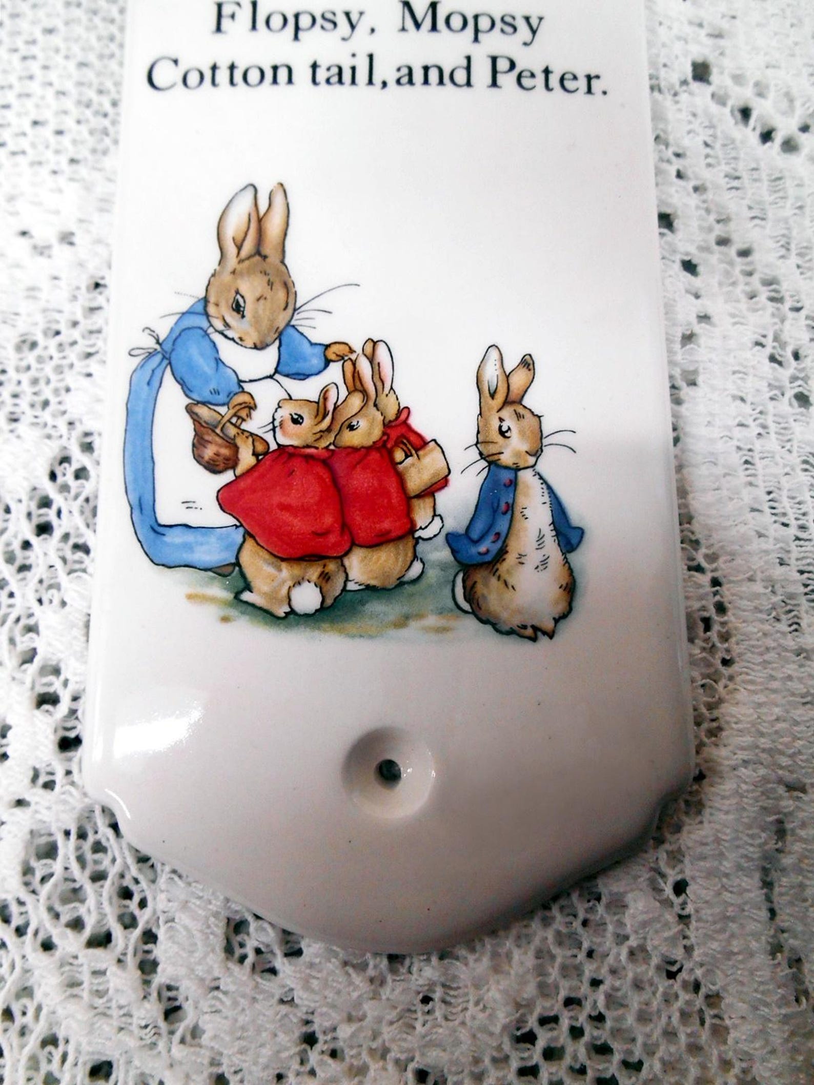 RARE Vintage Beatrix Potter, Peter Rabbit Wall Plaque, Warne & Co ...