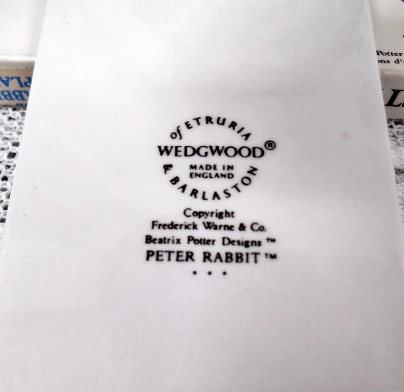 RARE Vintage Beatrix Potter, Peter Rabbit Wall Plaque, Warne & Co ...