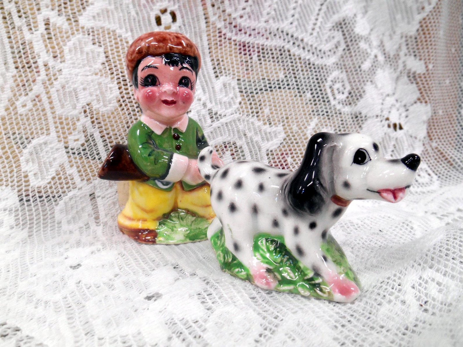 Exceptional Vintage 1950's, Figural Davy Crockett and His Trusty ...