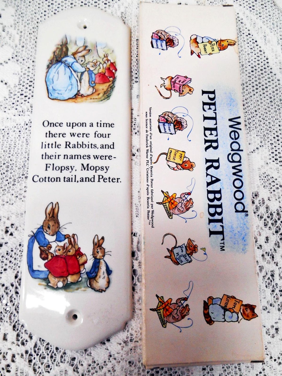 RARE Vintage Beatrix Potter, Peter Rabbit Wall Plaque, Warne & Co ...