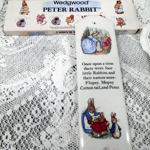 RARE Vintage Beatrix Potter, Peter Rabbit Wall Plaque, Warne & Co ...
