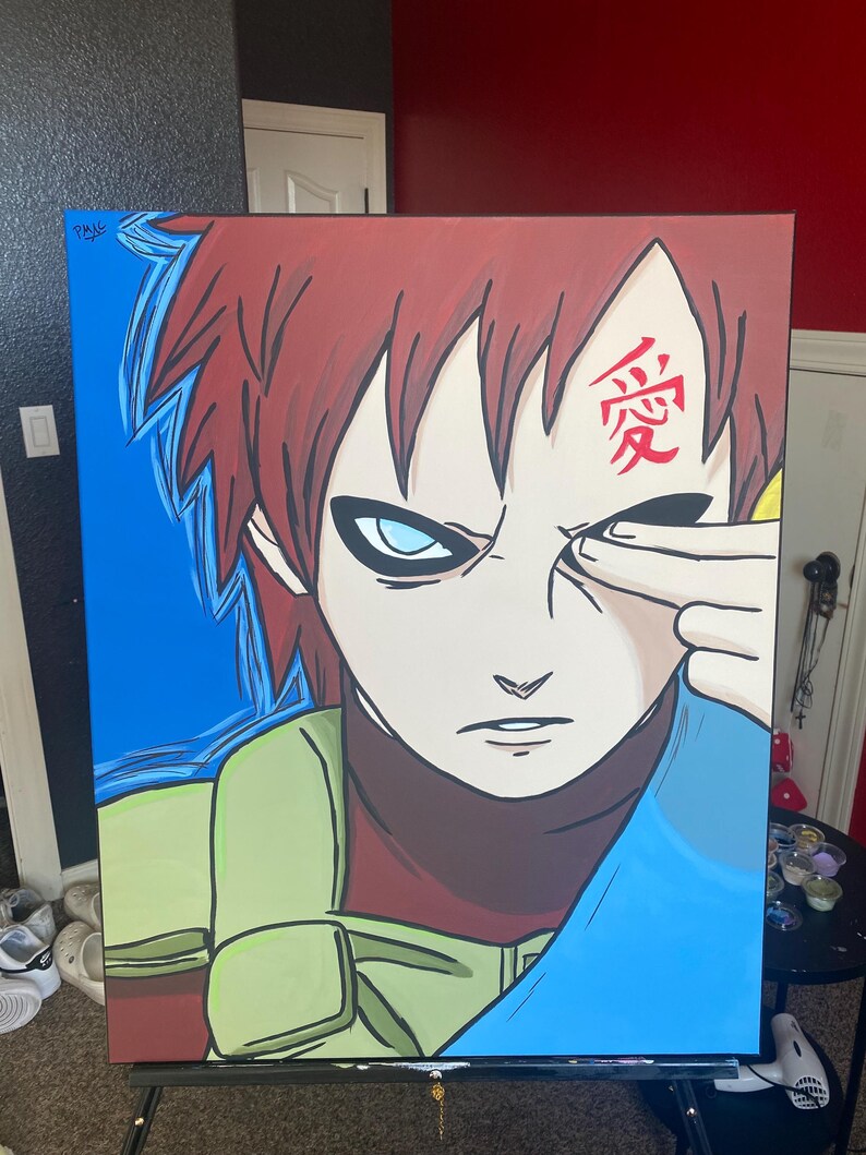 Gaara Painting - Etsy