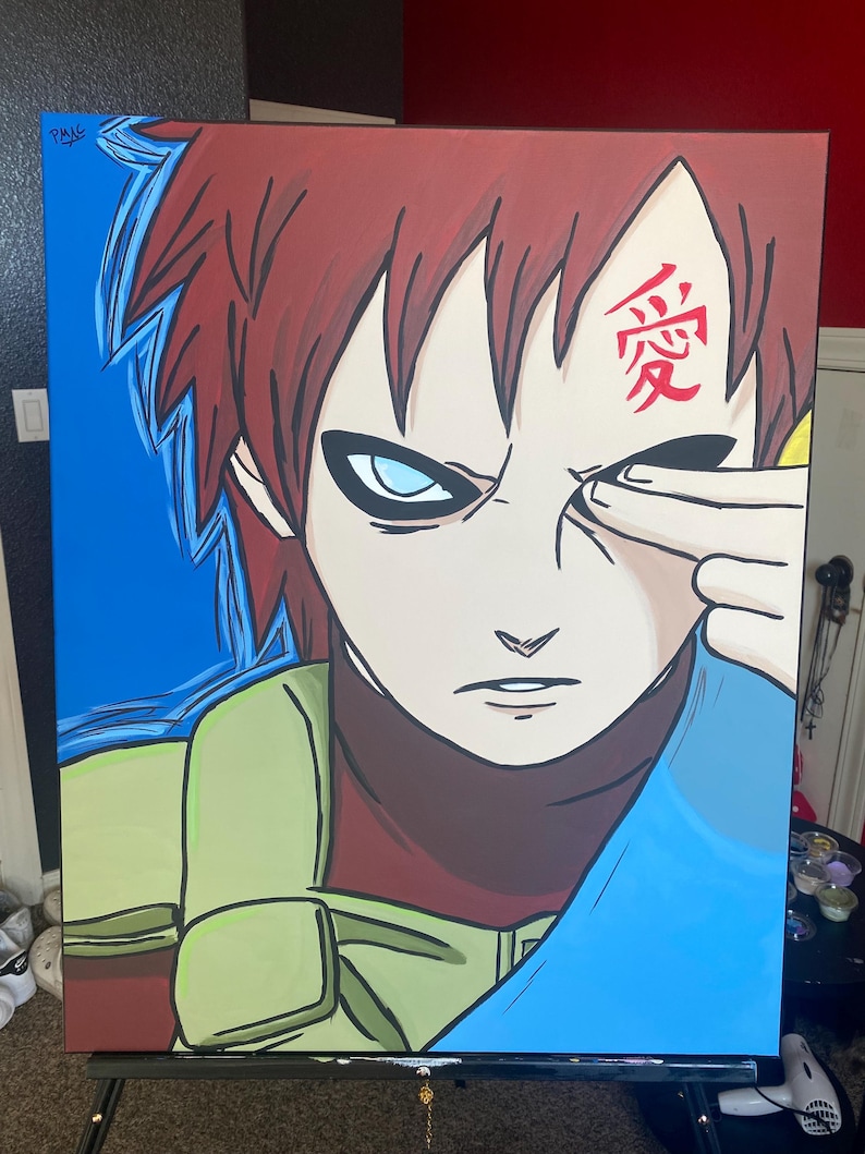 Gaara Painting - Etsy