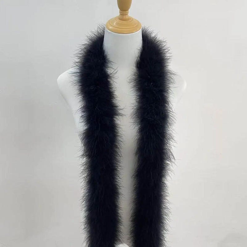 Feather marabou shawl - Etsy Polska