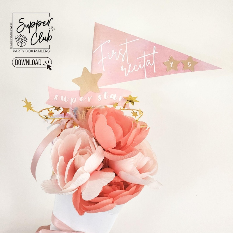 Recital Flag Printable - Etsy