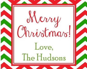 Christmas Holiday Sticker Gift Enclosure Card Address Label | Etsy