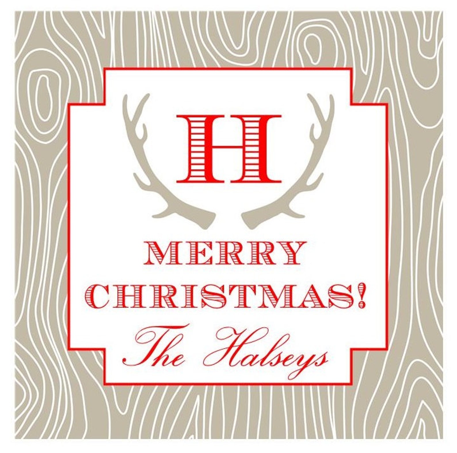 Christmas Holiday Sticker Gift Enclosure Card Address Label - Etsy