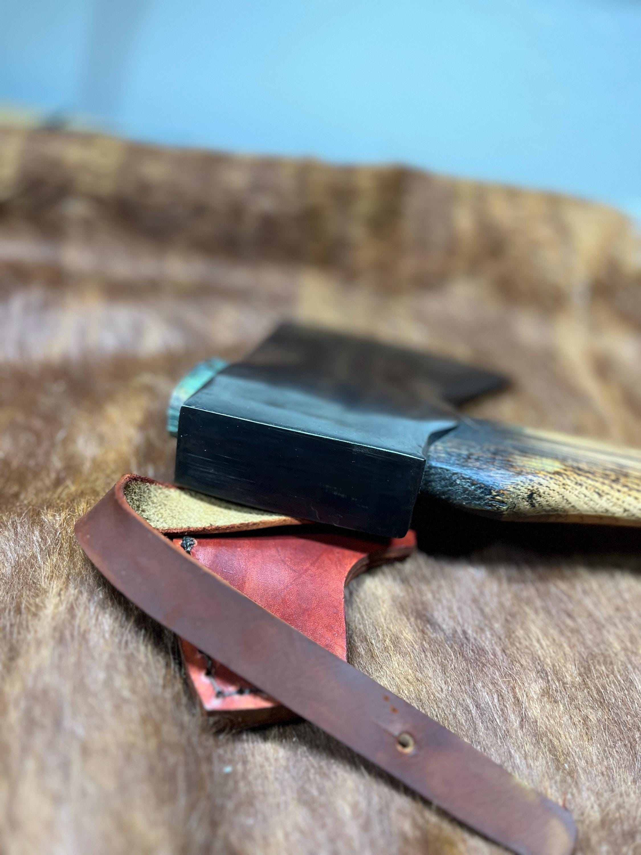 Vintage 4lb Unmarked Plumb Jersey Axe and Oiled Hickory Handle With ...