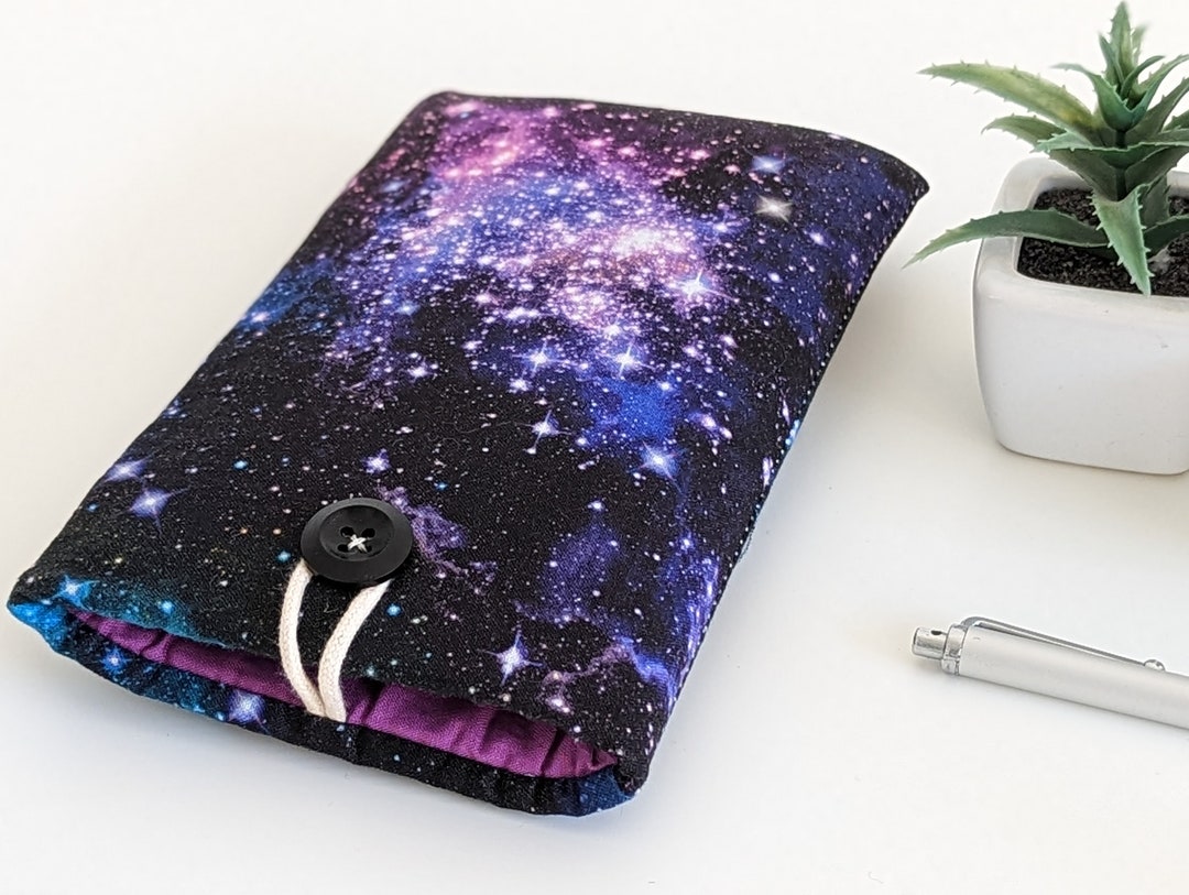 Custom Fit Phone Pouch | Padded Protection | Galaxy & Stars Design ...