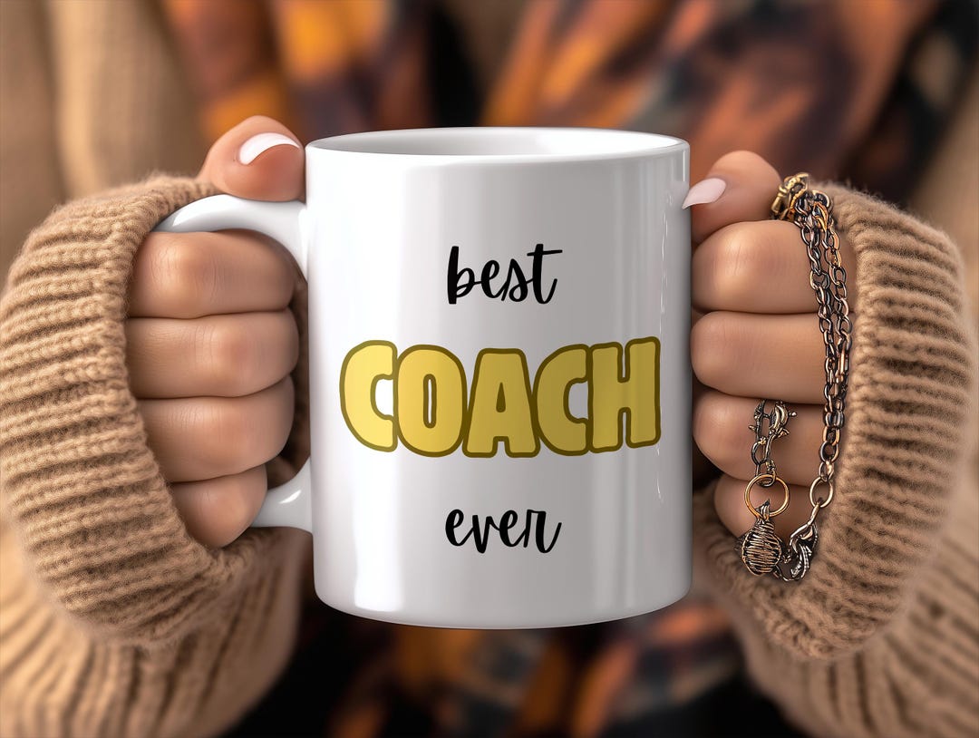 Coach Appreciation Ceramic Mug, Best Coach Ever, Cute Gift Idea for ...