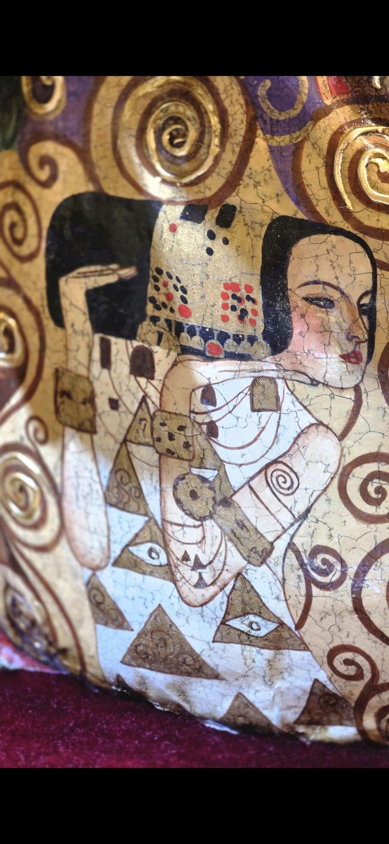 Scultura toro in cartapesta | Maschera toro Klimt | Maschera veneziana ...