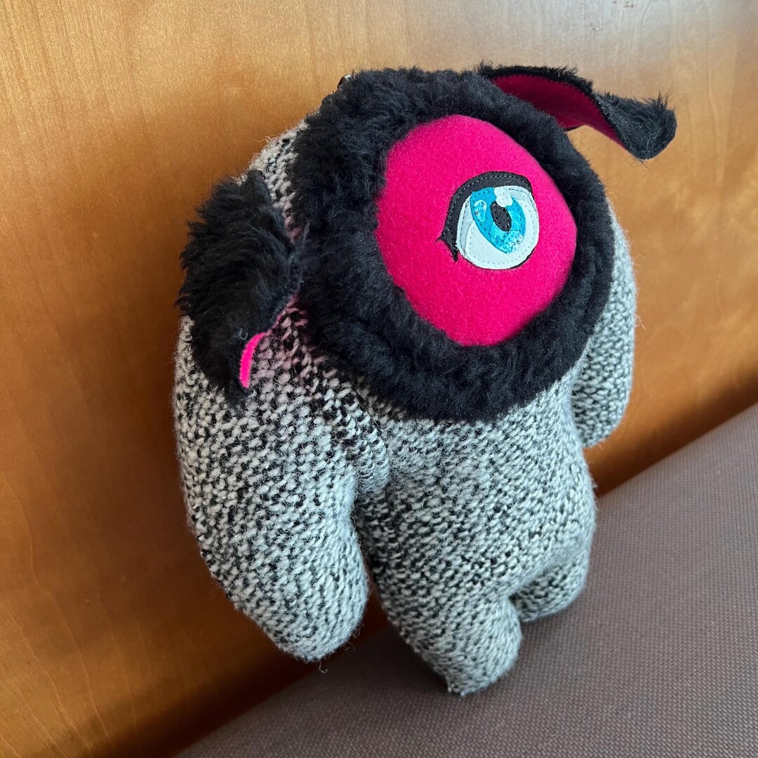 Homunculus #93 Aka the Dog, an Upcycled Woolen Soft Sculpture / Art ...