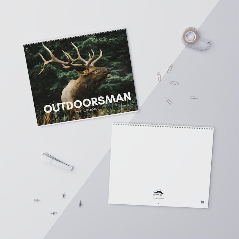 2026 Wildlife Calendar - Hunting, Deer, Elk, Moose - Etsy