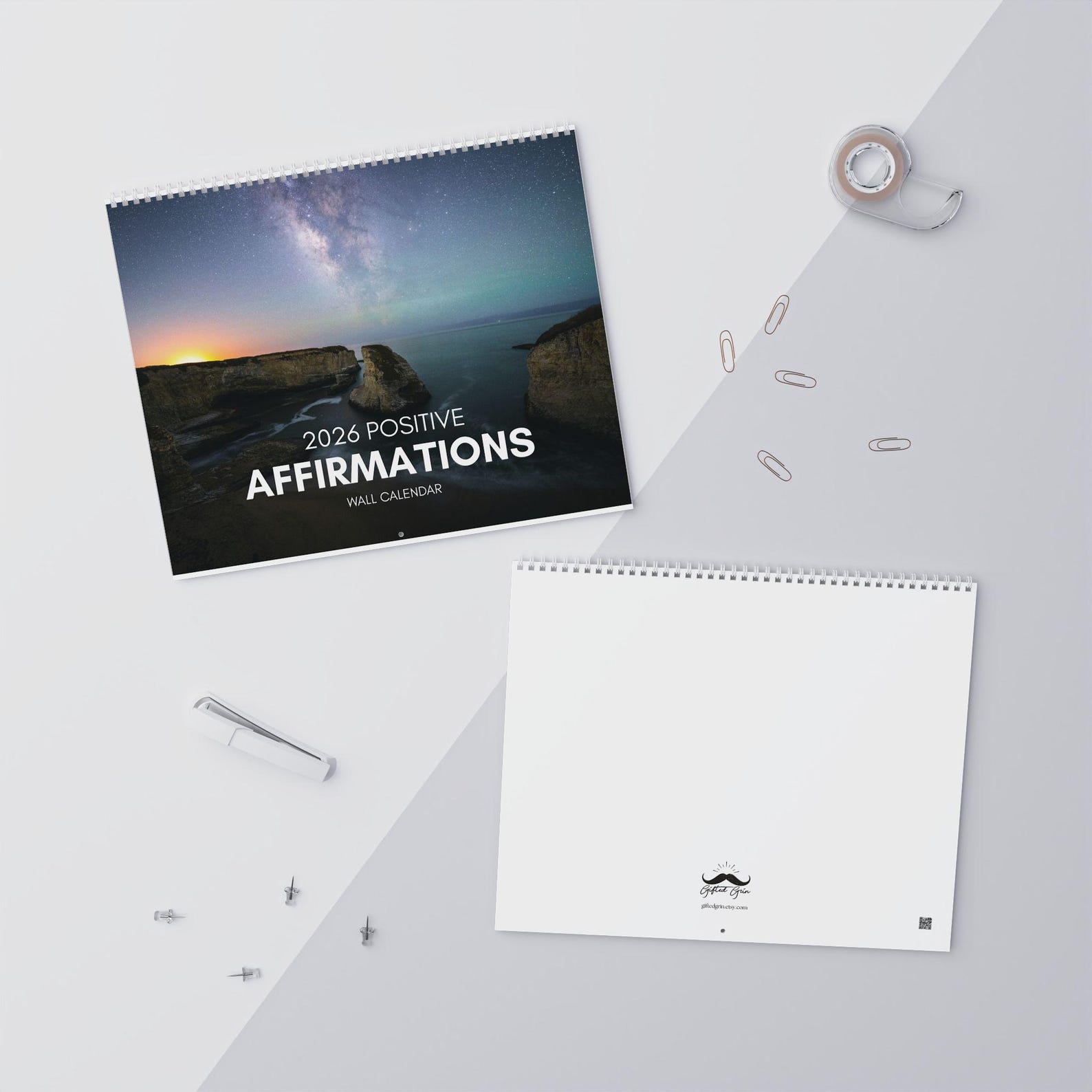 2026 Positive Affirmations Calendar | Uplifting Wall Calendar Gift for ...