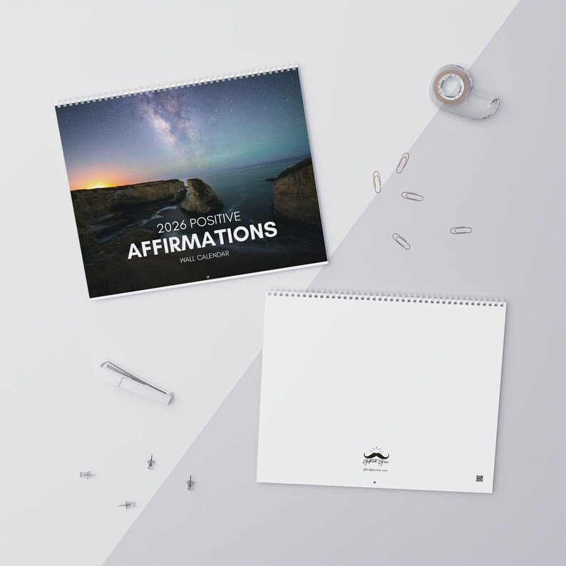 2026 Positive Affirmations Calendar | Uplifting Wall Calendar Gift for ...