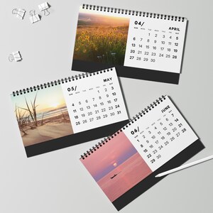 2025 Stunning Sunsets Desk Calendar: A Year of Radiant Beauty - Etsy