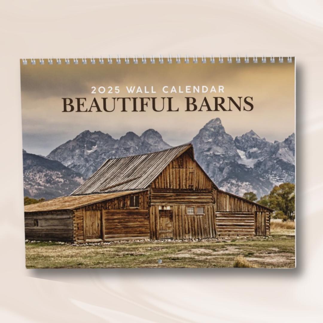 Rustic Farmhouse Wall Calendar 2025 Country Home Decor, A Gift for Your ...