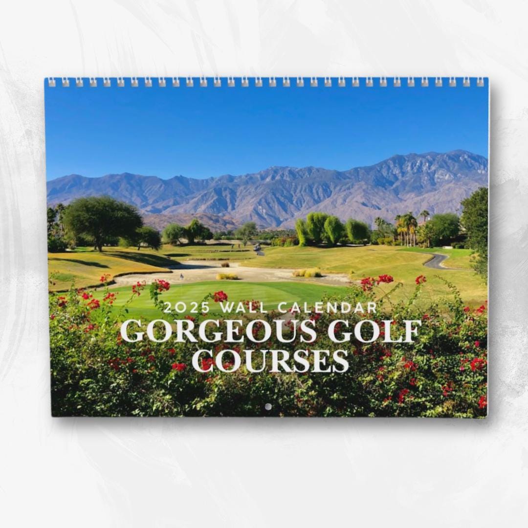 2025 Gorgeous Golf Courses Wall Calendar: A Year of Golfing Paradise - Etsy