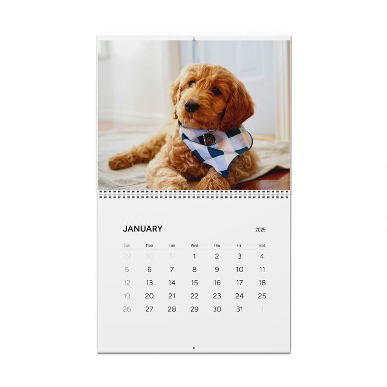 2025 Goldendoodle Wall Calendar: A Year of Fluffy Charm! - Etsy