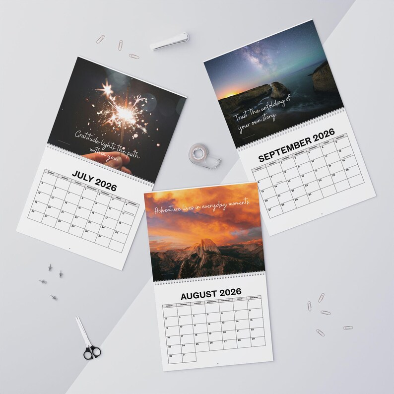 2026 Positive Affirmations Calendar | Uplifting Wall Calendar Gift for ...