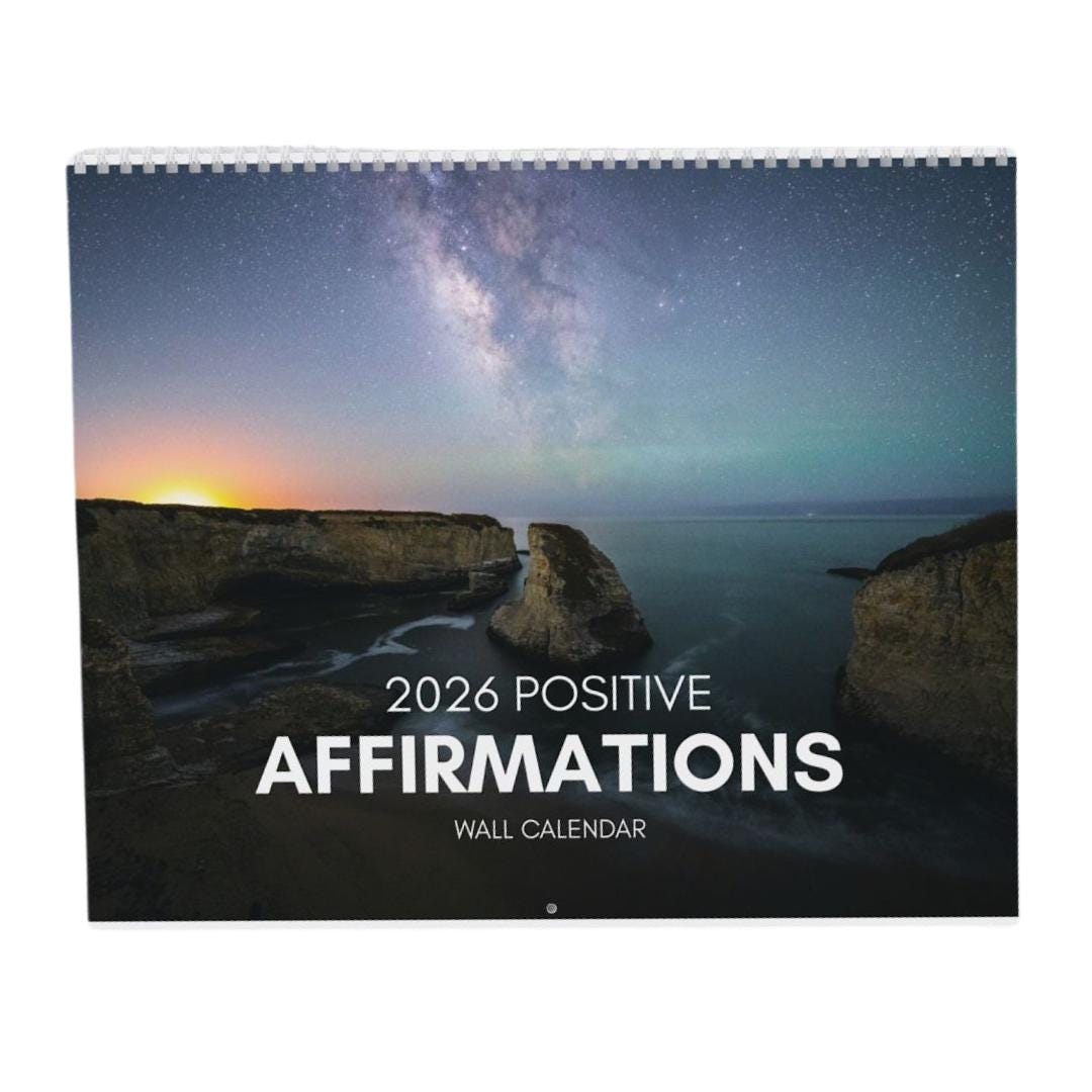 2026 Positive Affirmations Calendar | Uplifting Wall Calendar Gift for ...