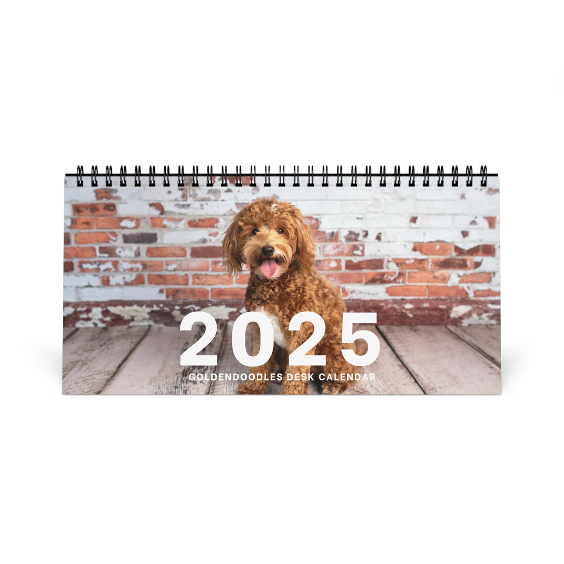 2025 Goldendoodle Desk Calendar: A Year of Fluffy Fun - Etsy