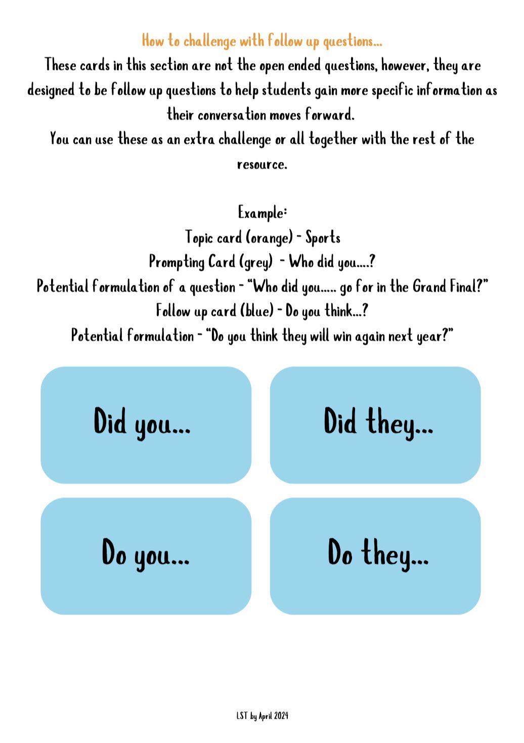 Small Talk Prompting Cards - Etsy