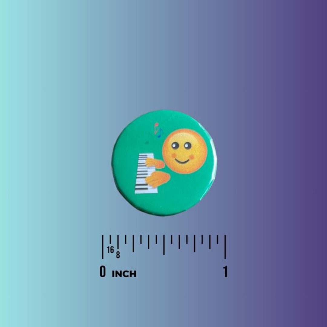 Piano Progress Pins - Emoticon - "happy" - Etsy
