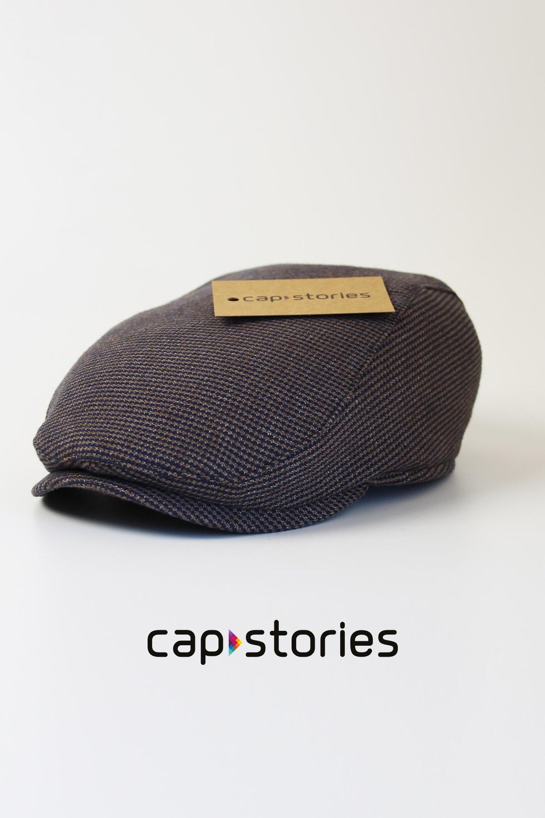 Brown Wool Kasket Cap Stylish & Casual Hat for Men and Women, Medium ...