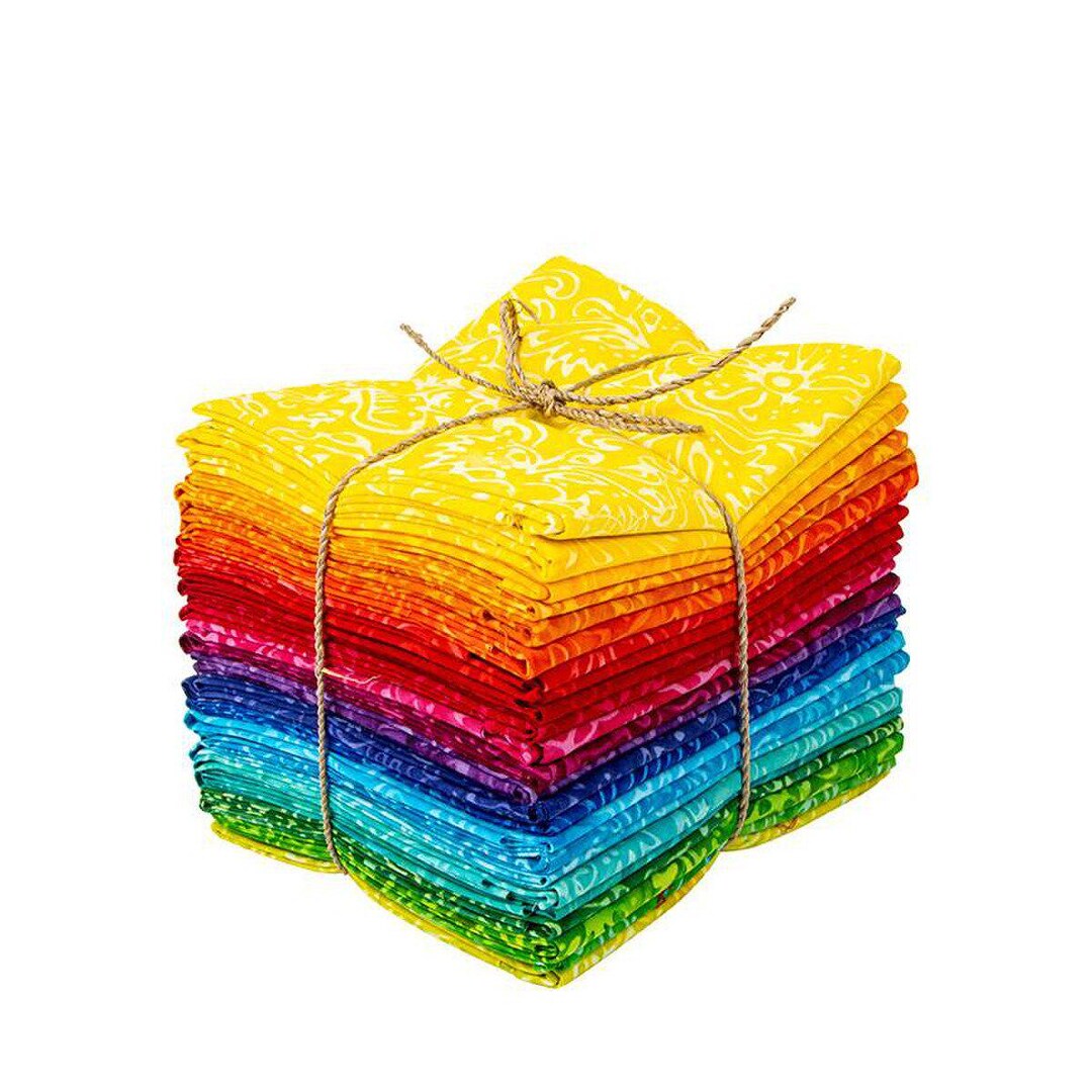 Elementals Rainbow Brights Fat Quarter Bundle - Riley Blake Designs (24 ...