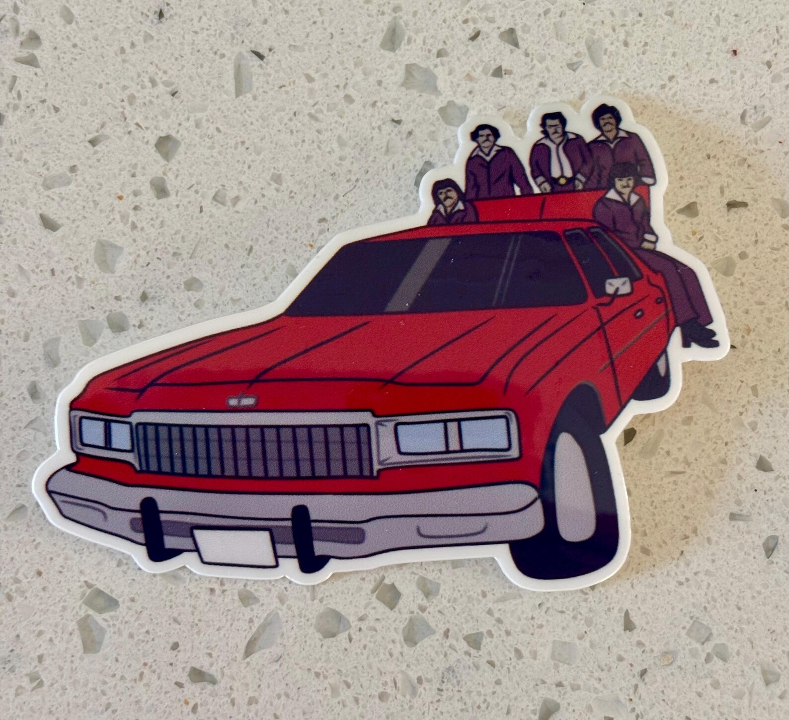 Los Tigres Del Norte “la Banda Del Carro Rojo” Vinyl Sticker ...