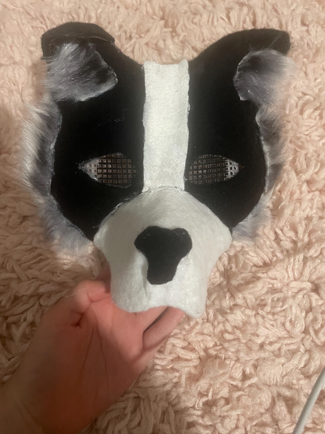 Border Collie Therian Mask - Etsy