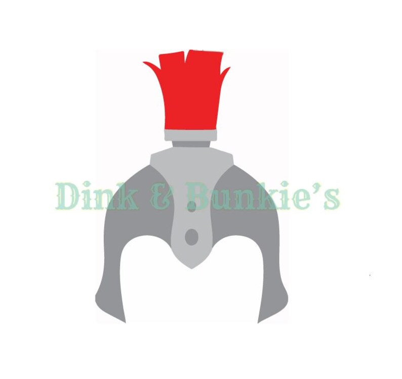 Trojan Helmet SVG DXF Die Cutter Template Cricut Silhouette - Etsy