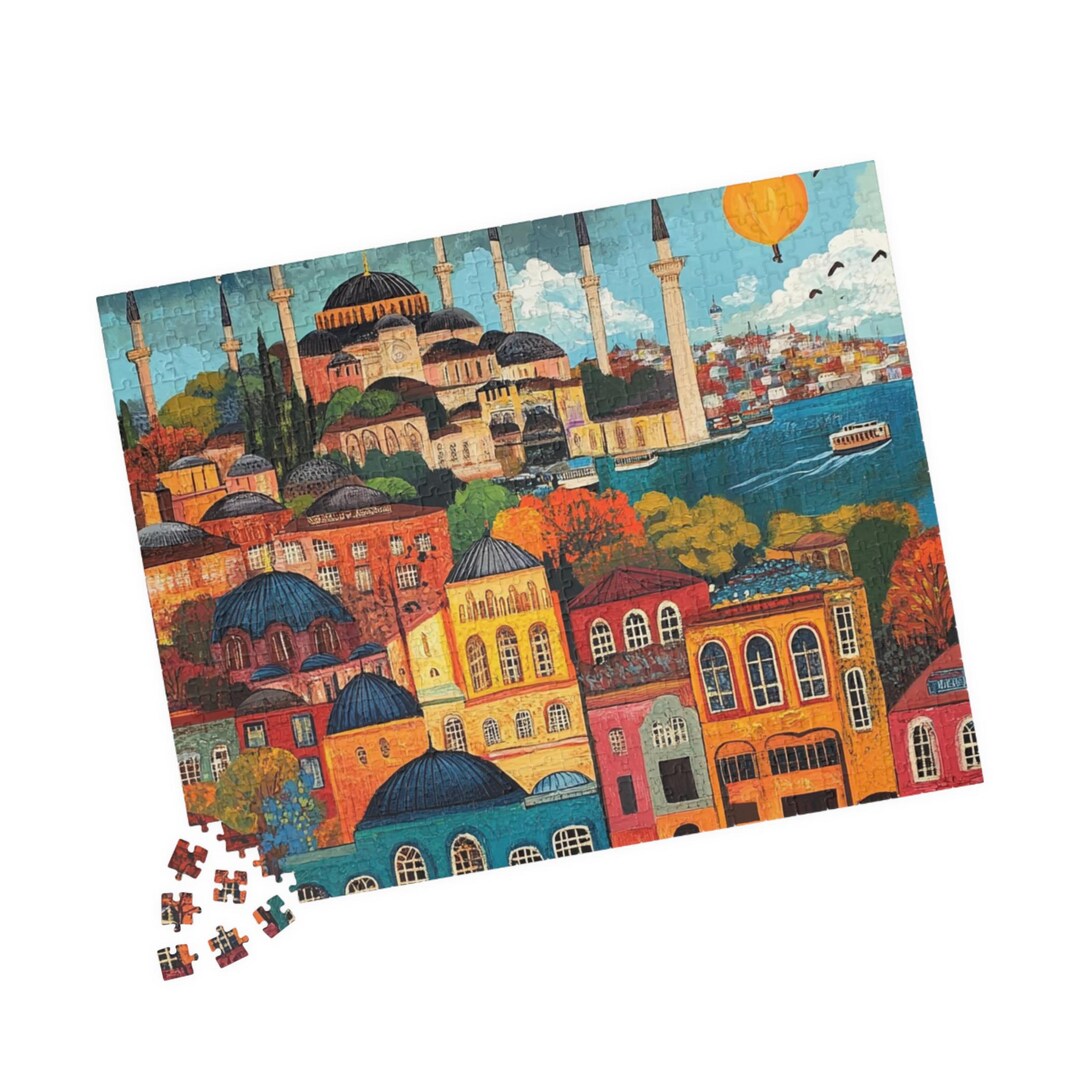 Fantasy Istanbul Cityscape Jigsaw Puzzle Fun Family Activity for Kids ...