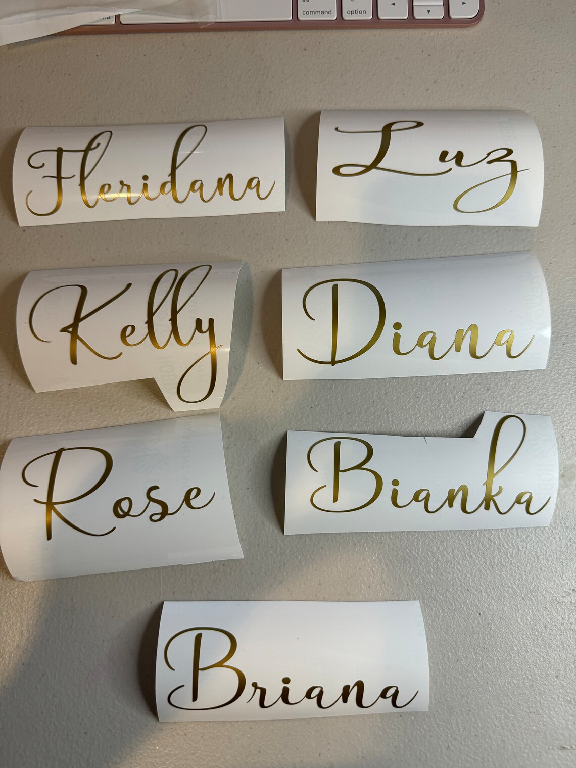 Personalized Vinyl Labels, Vinyl Stickers, Vinyl Labels for Gift Boxes ...