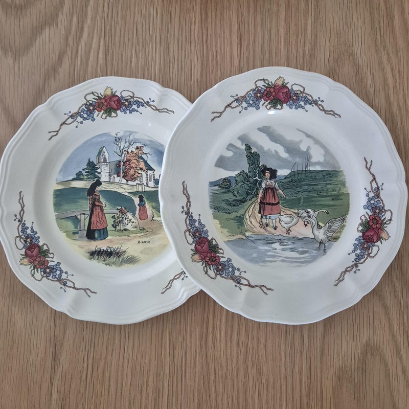Vintage obernai geschirr - Etsy.de