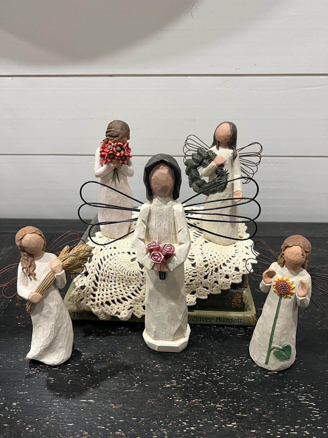 3 Willow Tree Angel Figurines 3 Seasons Winter, Summer, Autumn - Etsy