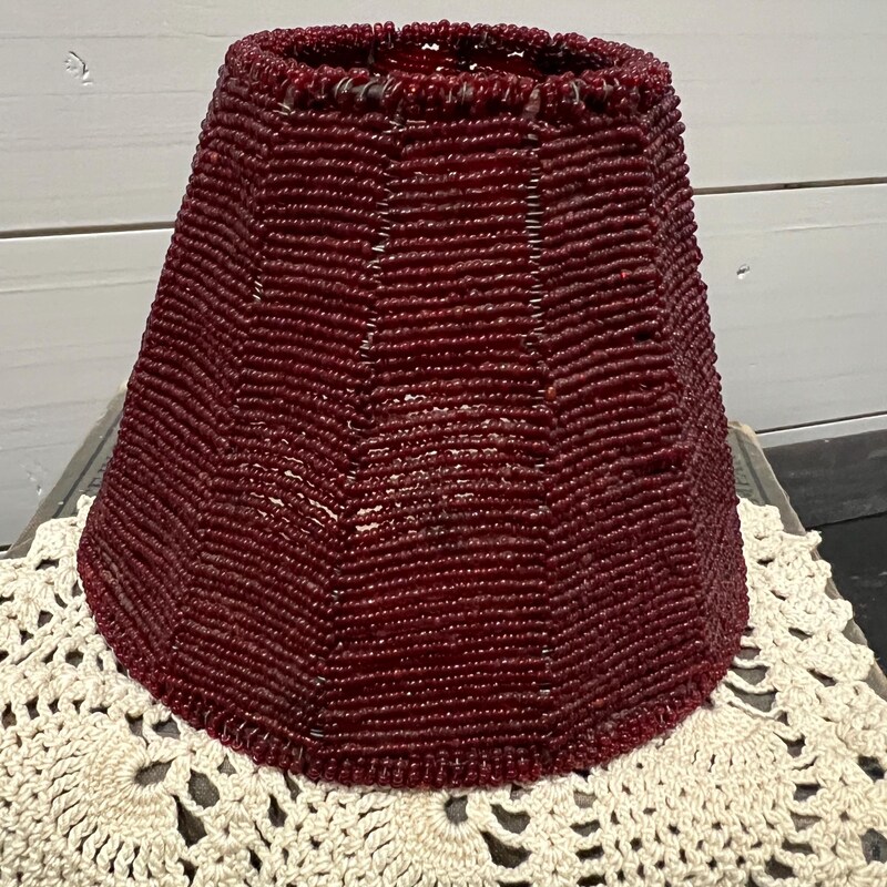 Beaded Lampshade - Etsy