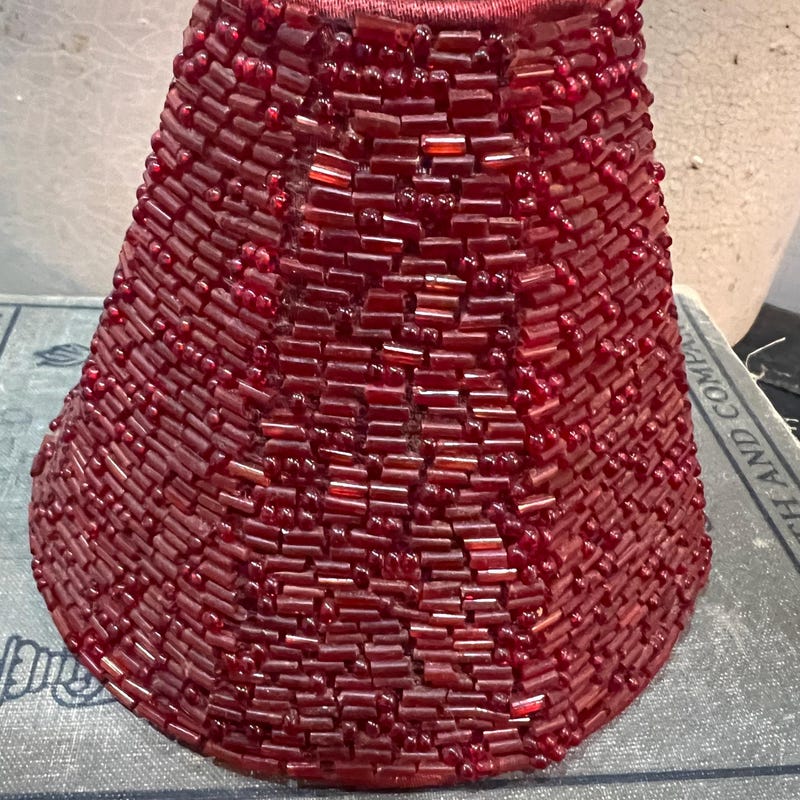 Beaded Lampshade - Etsy
