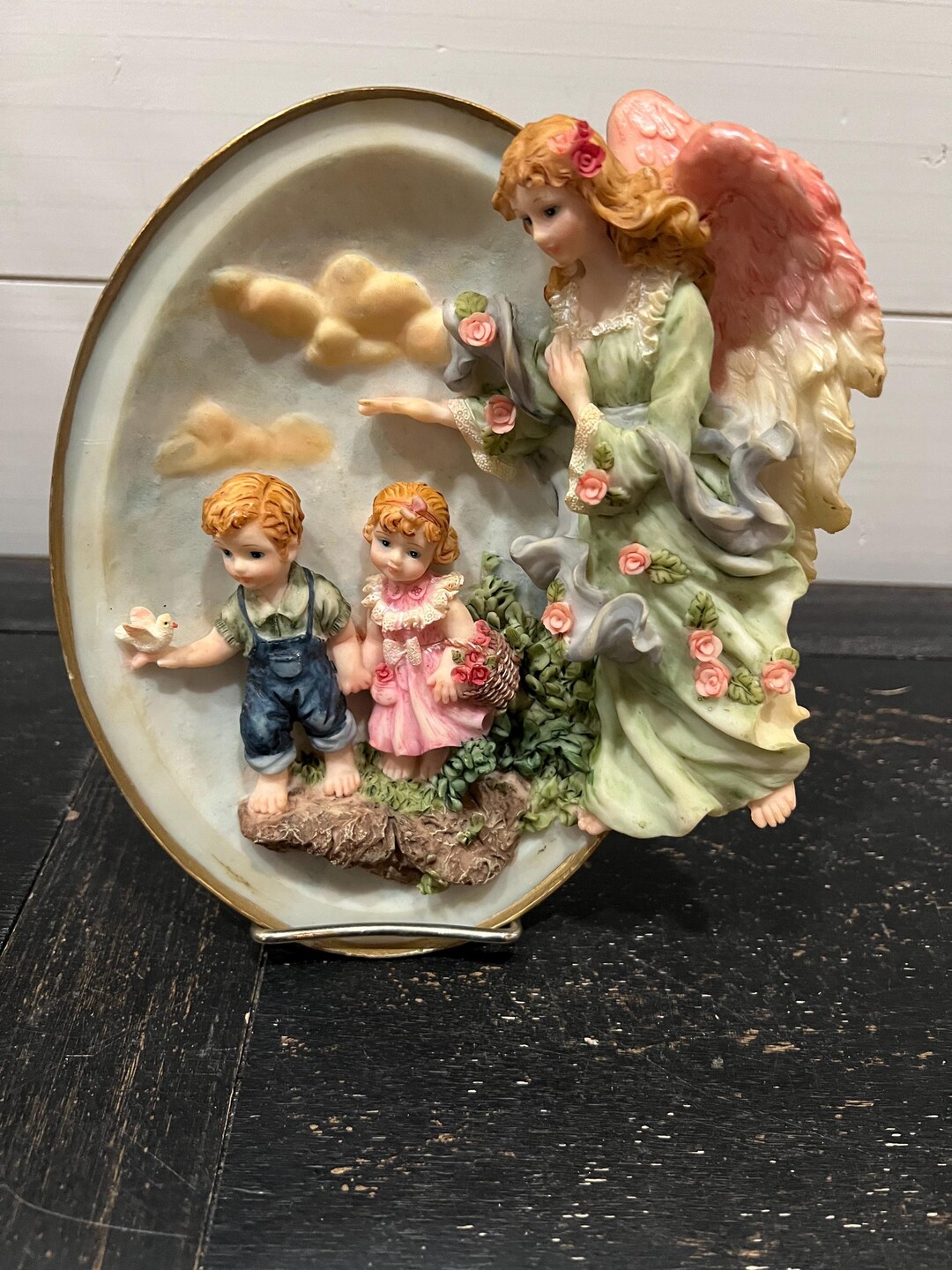 Vintage Rare Seraphim Heaven on Earth Gentle Spirit Little Boy & Girl ...