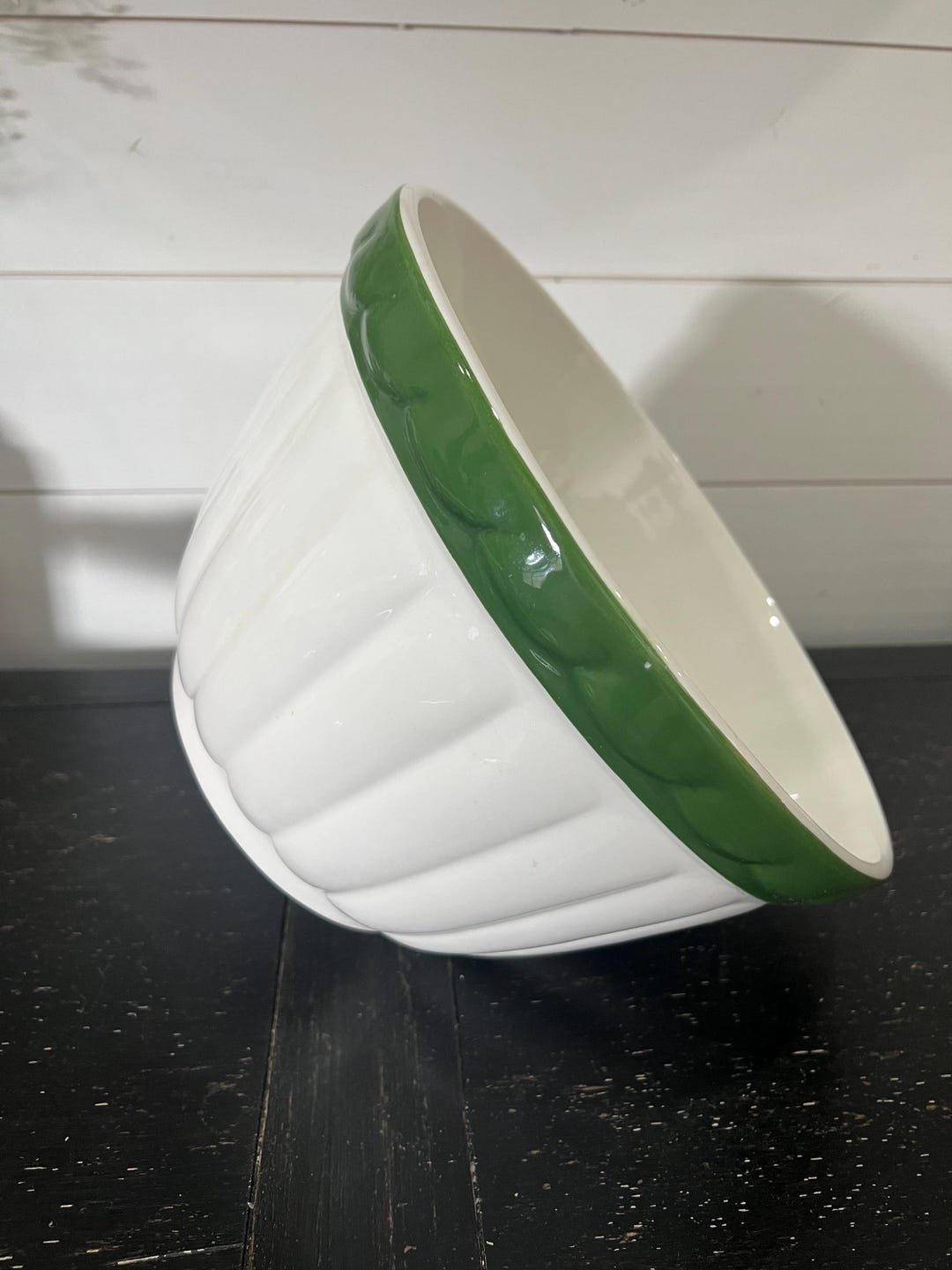 CIC Ceramic Certified International Tilted Italian Mixing Bowl 11.25 X ...