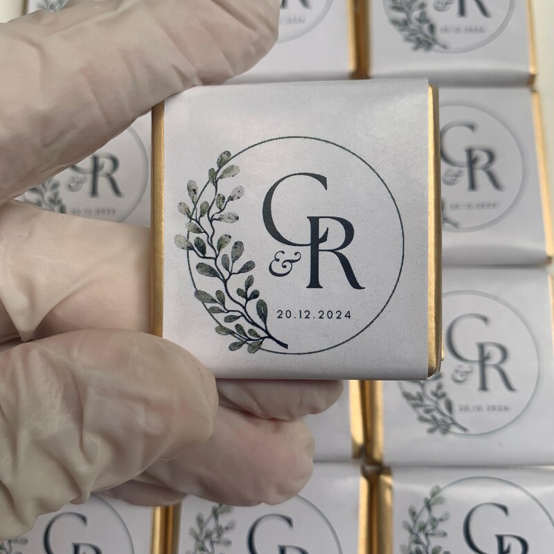 Personalized Wedding Chocolate - Etsy