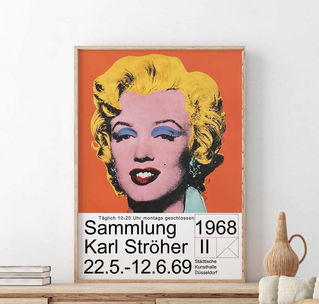 Andy Warhol Posters | Warhol Wall Art | Vintage Art Poster | Minimalist ...