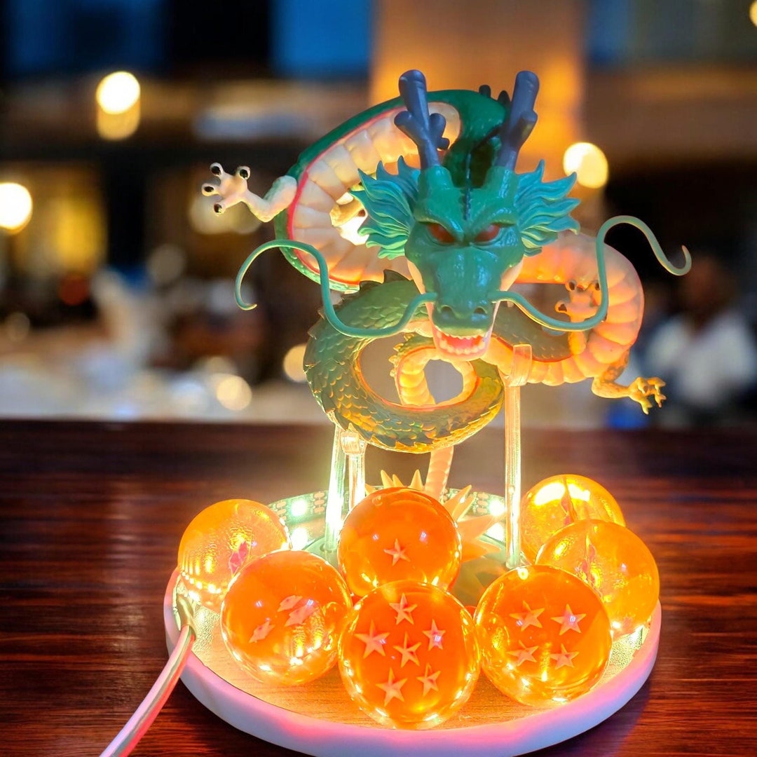 Handmade Shenron Dragon Ball Anime Figure, Shenron Dragon With Dragon ...