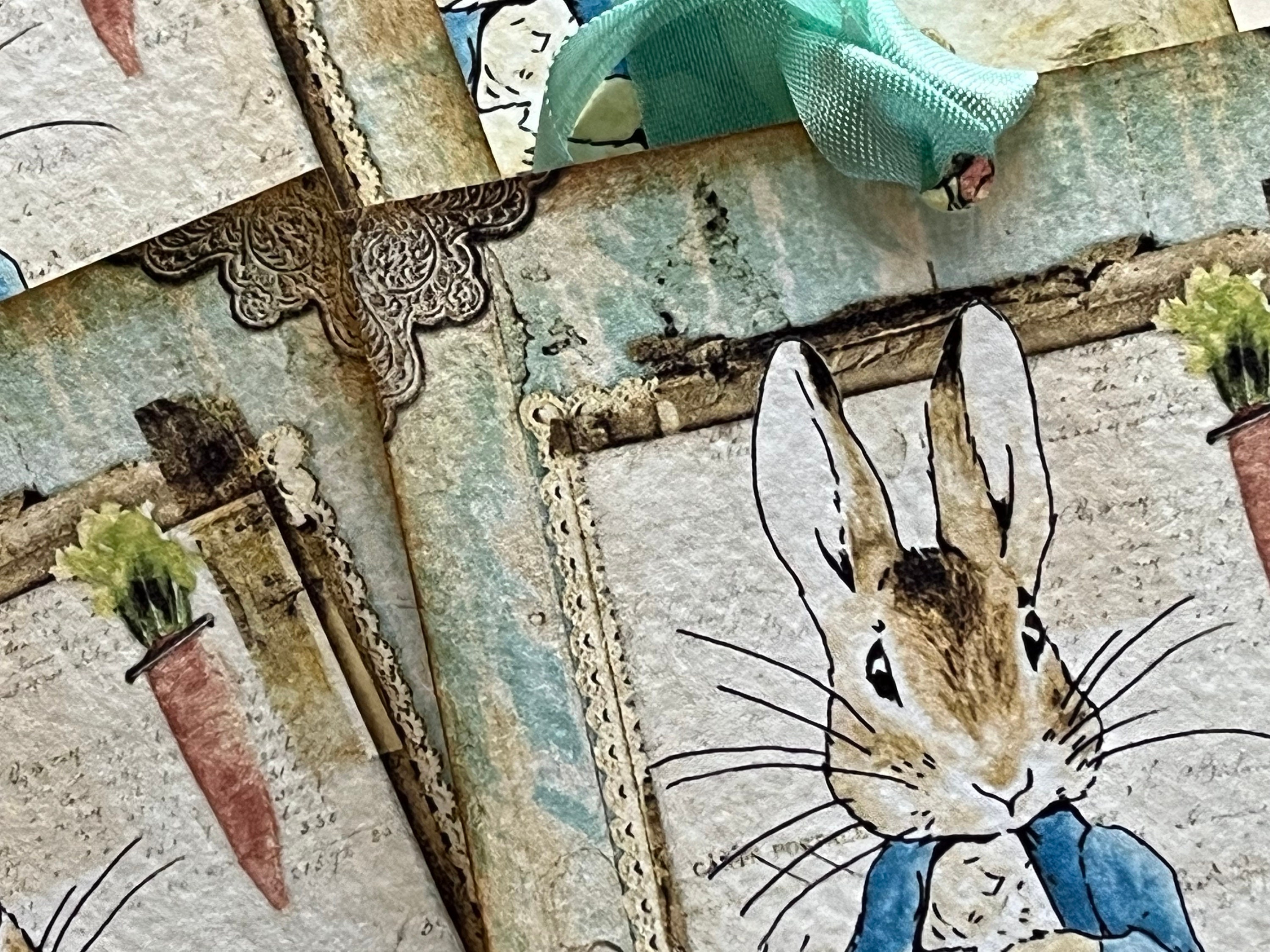 Peter Rabbit Tags, Set of 4 With Crystal Rhinestones. - Etsy