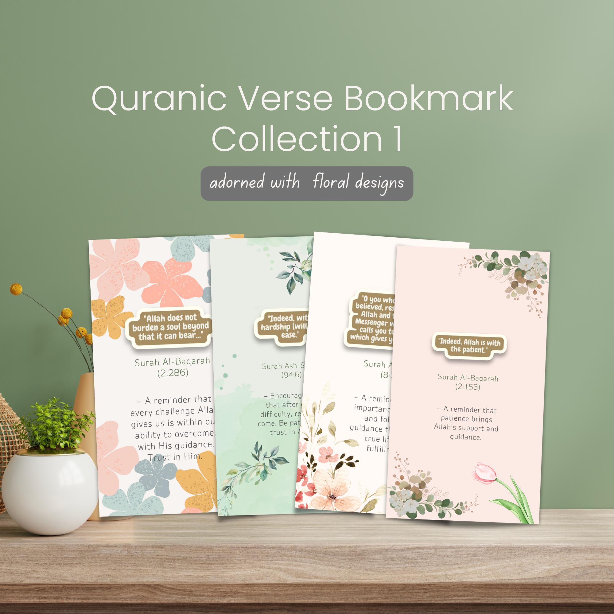 Quranic Bookmark | Islamic Art | Islamic Bookmark | Dawah | Quran ...